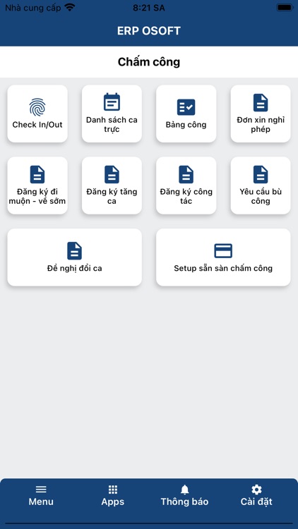 OSOFT ERP By Cuong Le