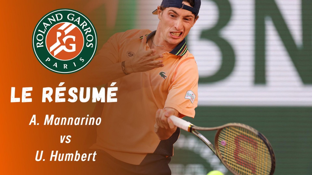 1er tour : le résumé d'Adrian Mannarino - Ugo Humbert | Apple TV (FR)