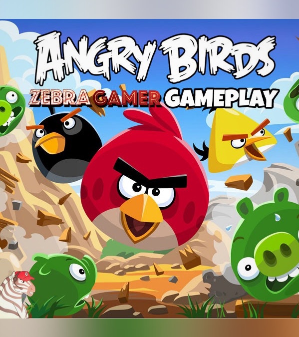 Angry Birds Gameplay - Zebra Gamer | Apple TV