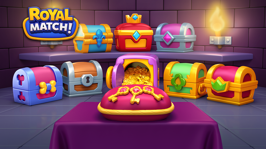 【로얄 매치 (Royal Match)】-App Store下载分析-点点数据