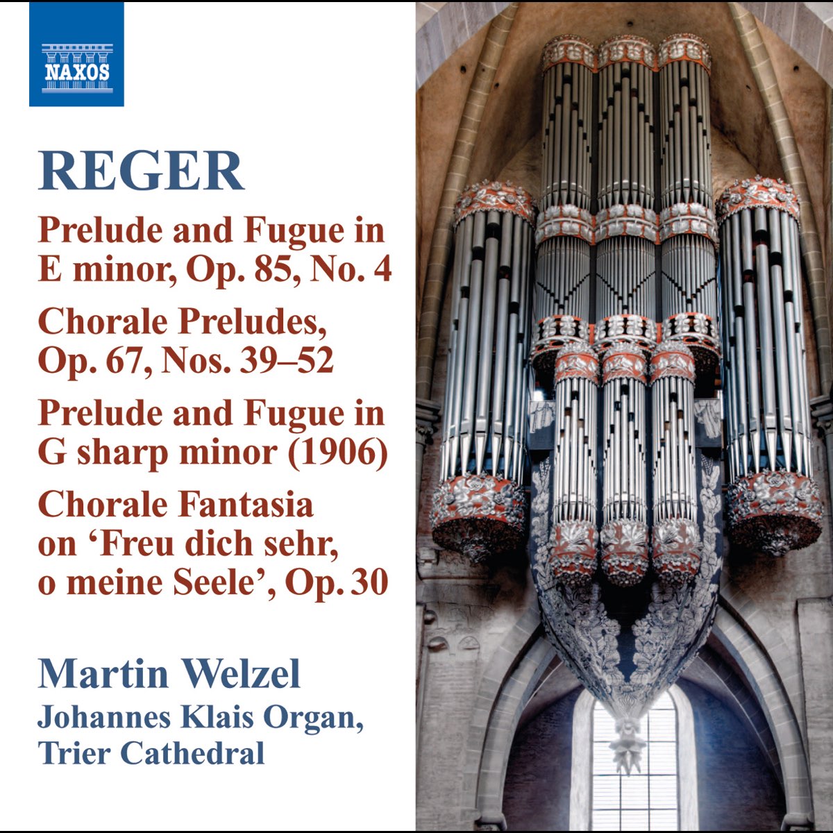 ‎Reger, M.: Organ Works, Vol. 10 by Martin Welzel on Apple Music