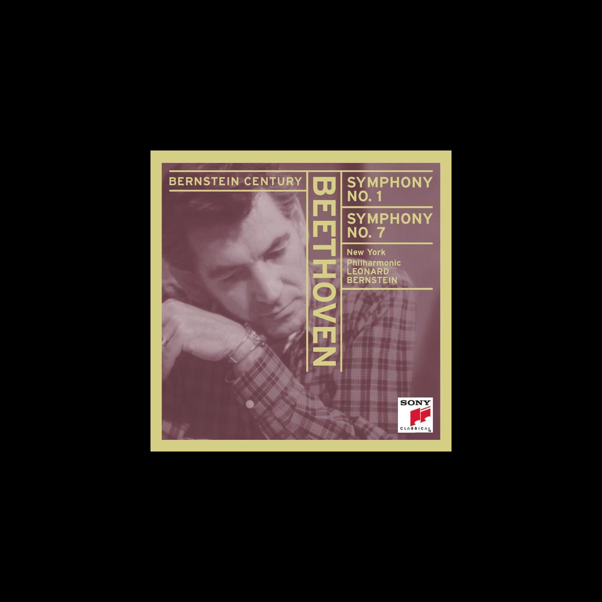 ‎Beethoven: Symphony No. 1; Symphony No. 7 by Leonard Bernstein & New ...