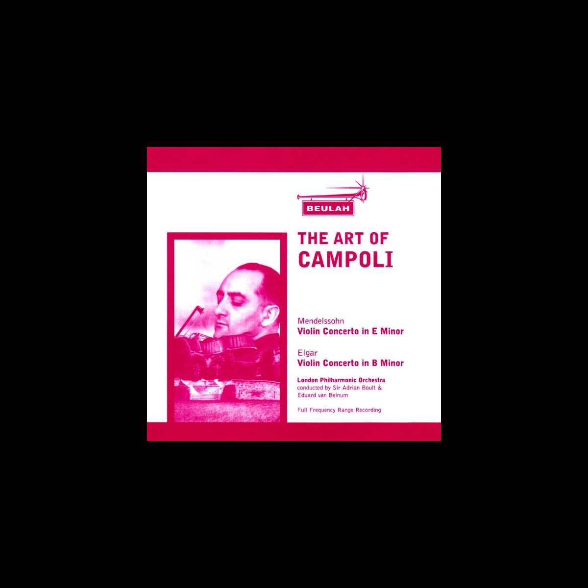 ‎The Art of Campoli by Alfredo Campoli & London Philharmonic Orchestra ...