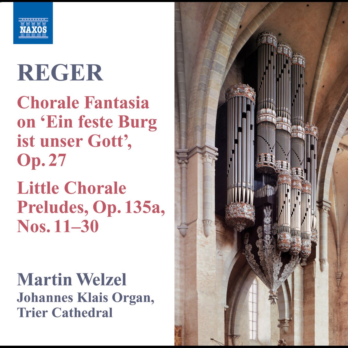 ‎Альбом «Reger: Organ Works, Vol. 8» (Martin Welzel) в Apple Music