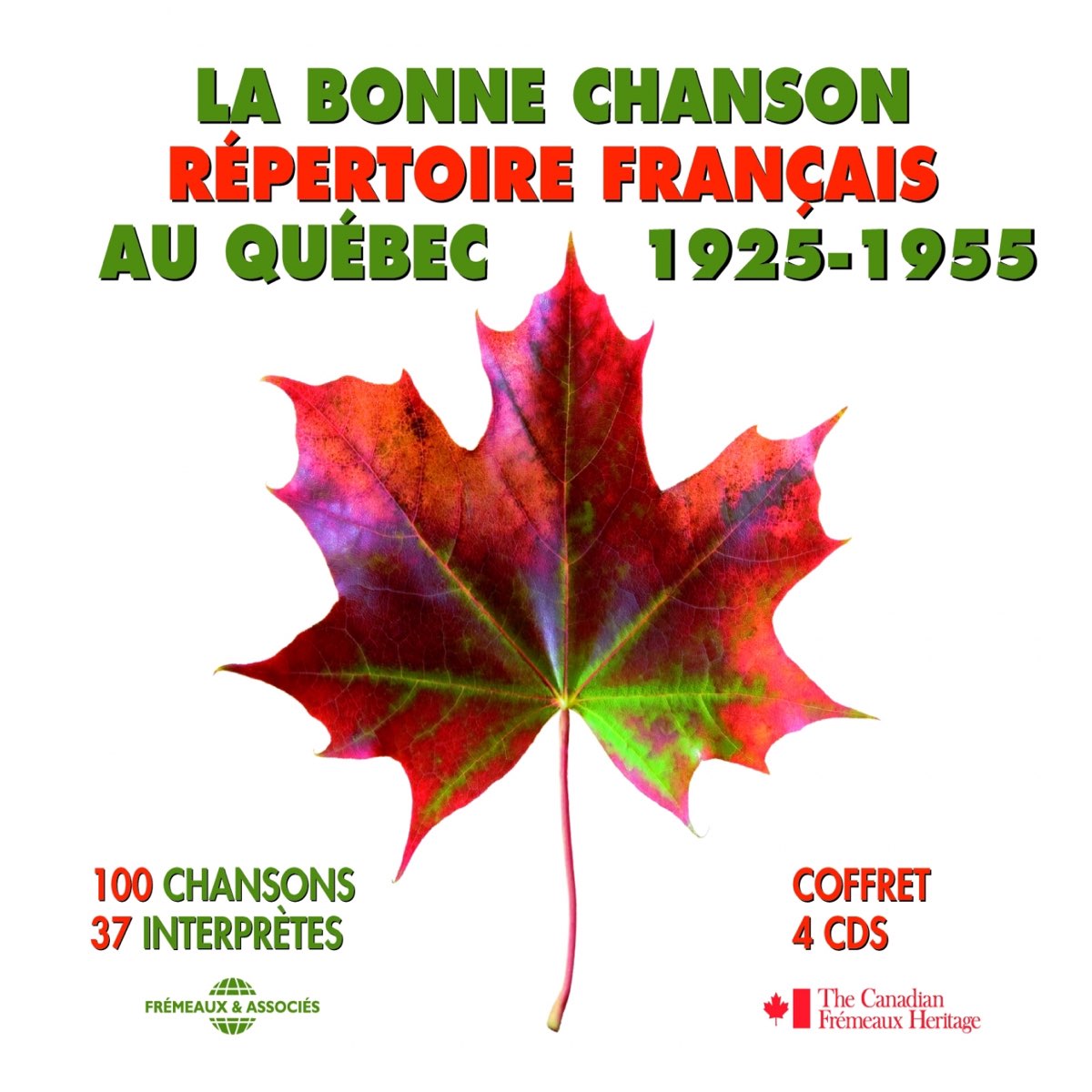 ‎La bonne chanson: Répertoire français au Québec (1925-1955) par Multi ...