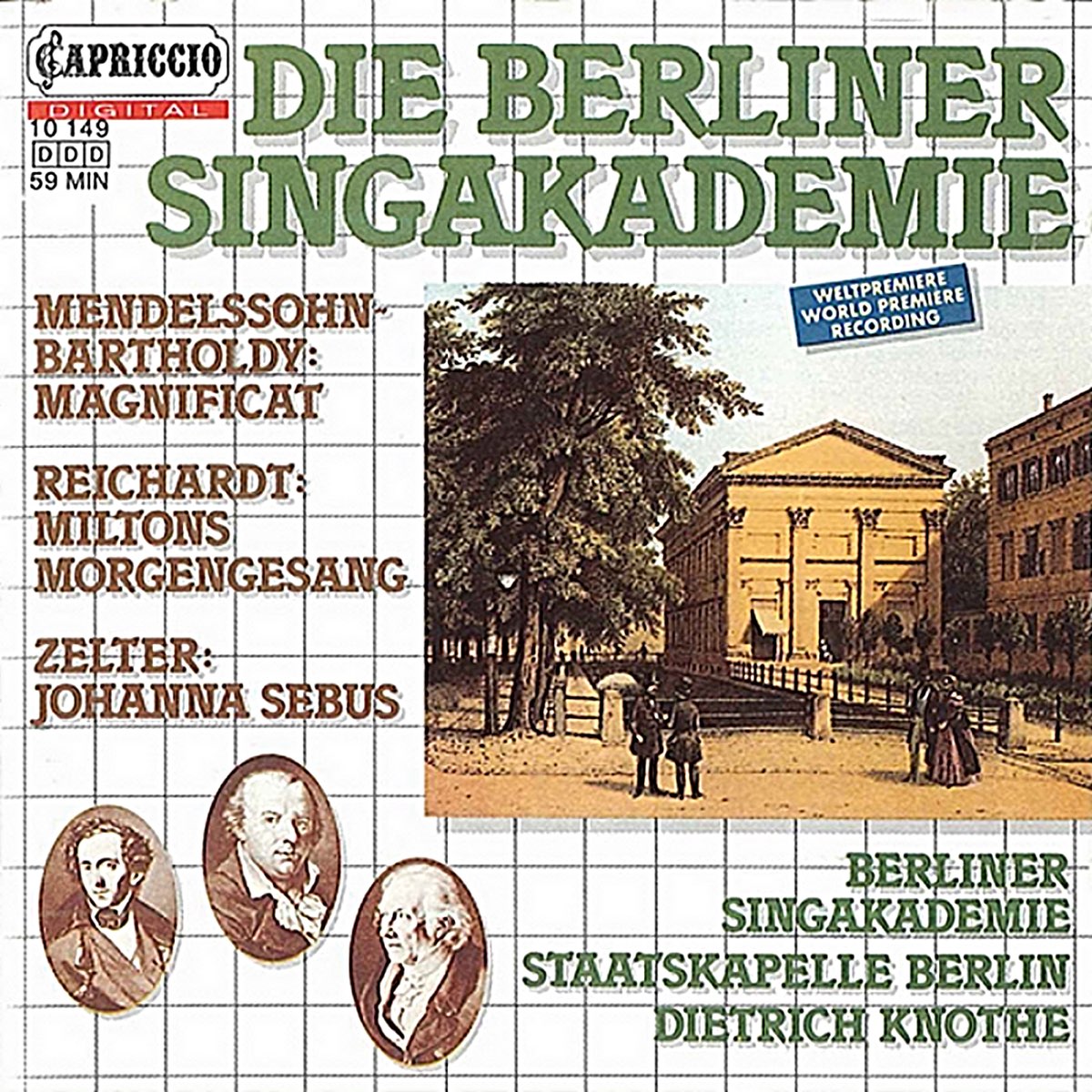 ‎Die Berliner Singakademie by Andreas Scheibner, Carola Nossek, Annette ...