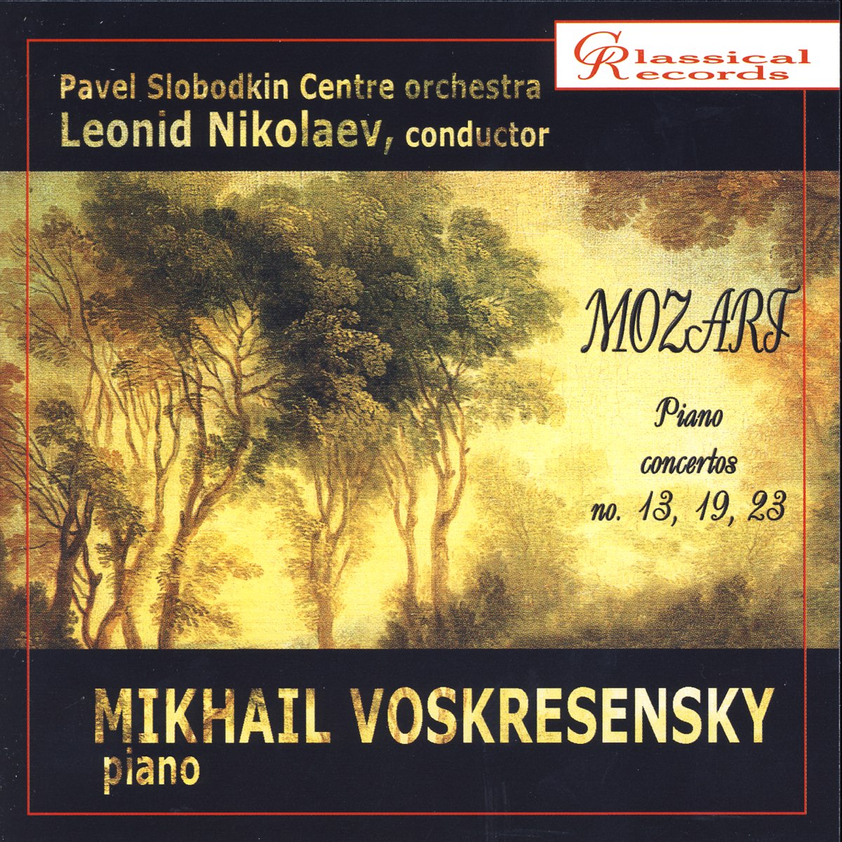 ‎Mozart. Piano Concertos by Mikhail Voskresensky, Pavel Slobodkin, Moscow Chamber Orchestra ...