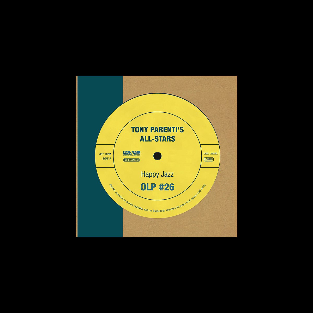 ‎Happy Jazz by Tony Parenti on Apple Music