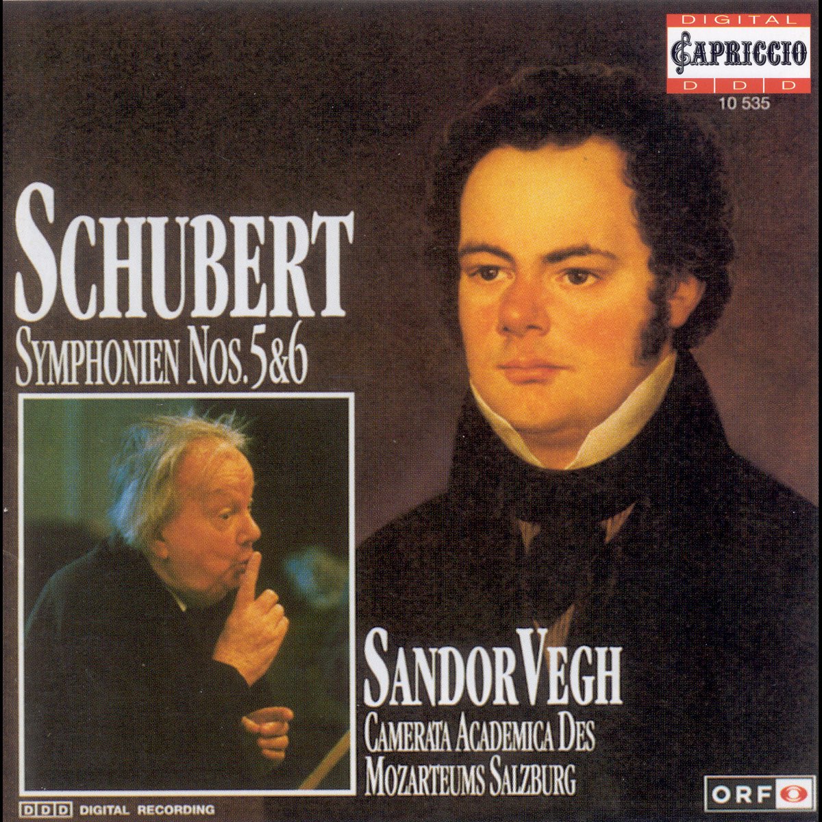 ‎Schubert: Symphonies Nos. 5 and 6 by Camerata Salzburg & Sandor Vegh ...