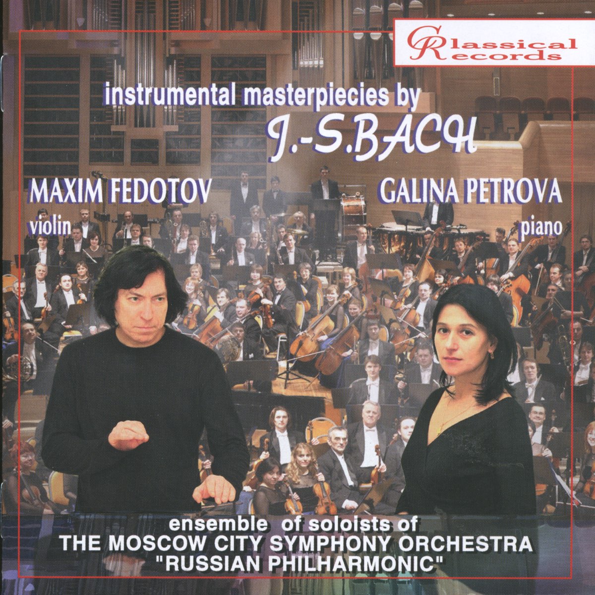 ‎Instrumental Masterpieces by Bach by Russian Philharmony orchestra ...
