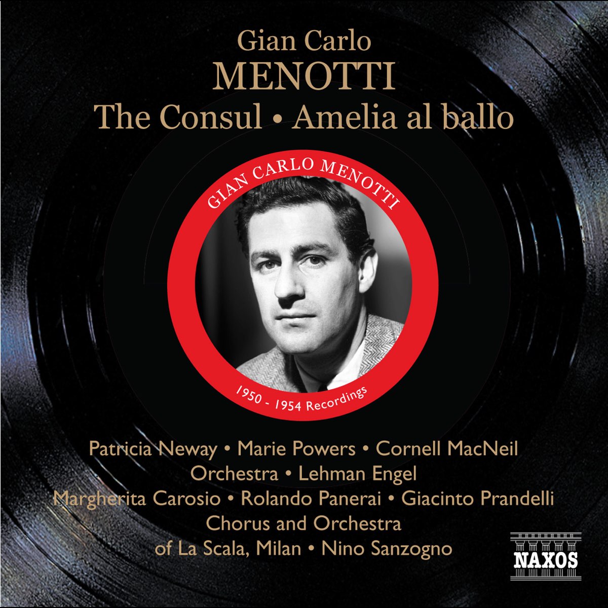 ‎Menotti: The Consul - Amelia al ballo by Mabel Mercer, Studio Chorus ...
