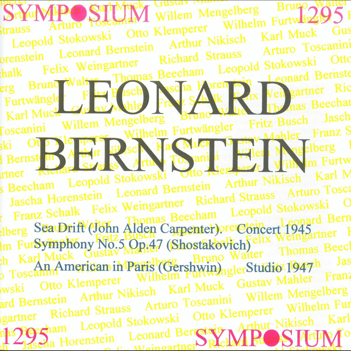 ‎作者不詳, レナード・バーンスタイン, ニューヨーク・フィルハーモニック & RCA Victor Symphony Orchestraの ...