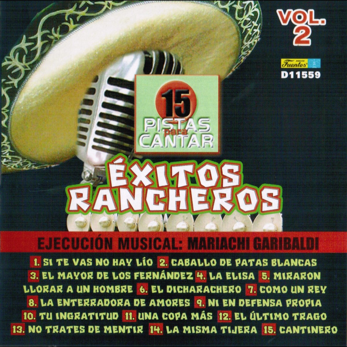 ‎15 Pistas para Cantar - Sing Along: Éxitos Rancheros, Vol. 2 (Karaoke ...