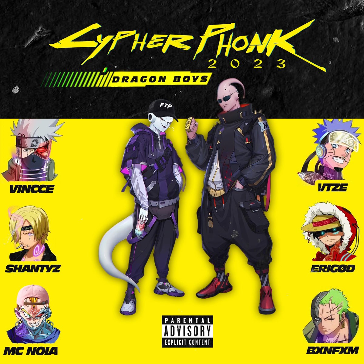 ‎Dragon Boys, Vincce & BXNFXMの「Cypher Phonk 2023 (feat. vtze archive, Erigød, Shantyz & Mc Noia ...