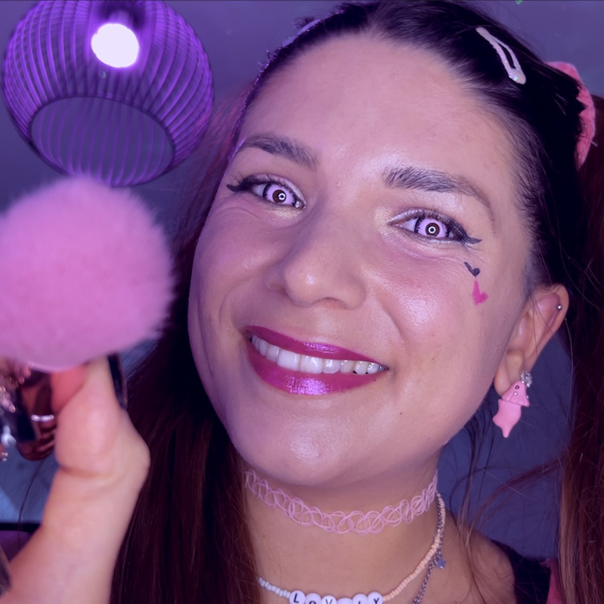 Pink Beauty Spa In Bed Skincare Roleplay Facial Mask Personal