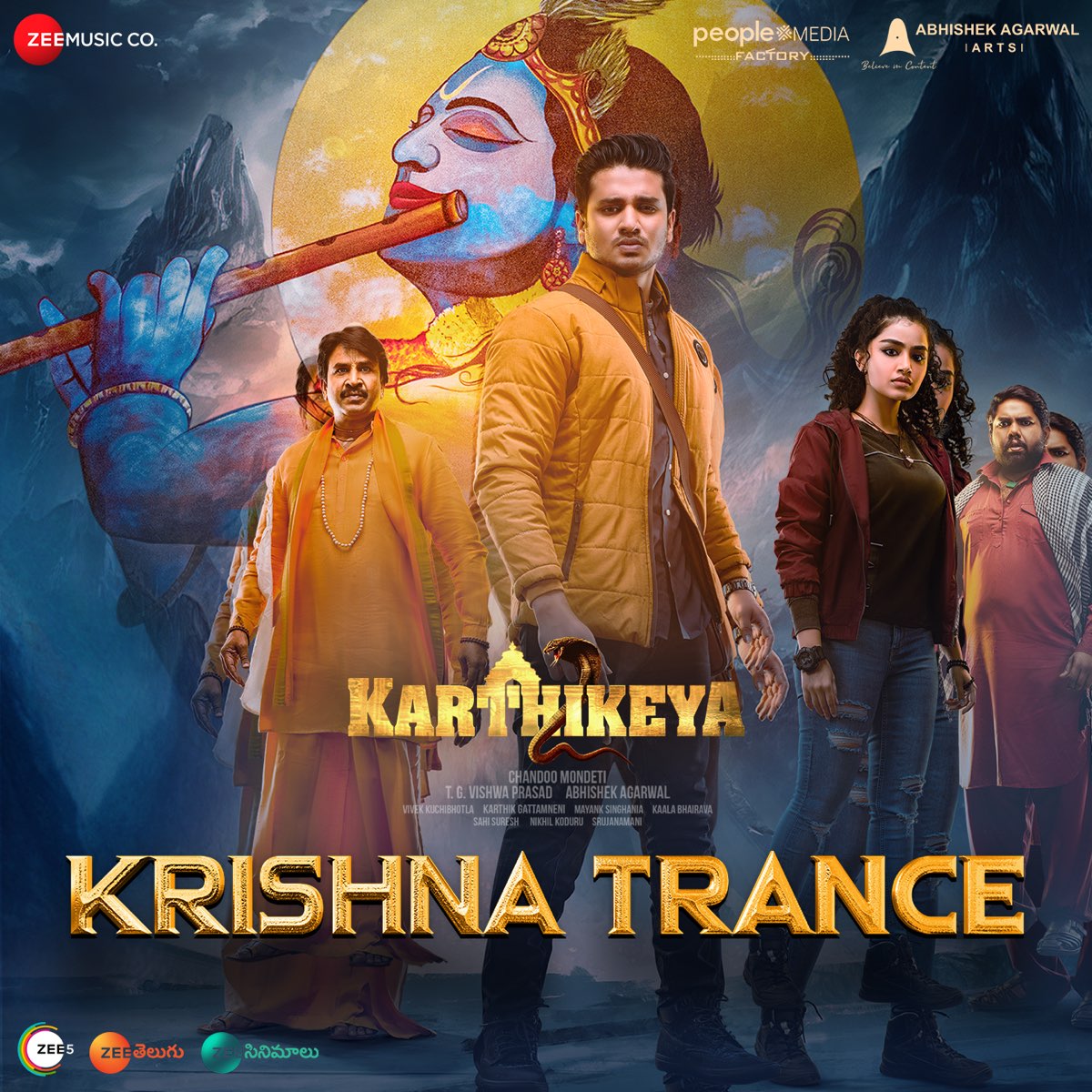 krishna Trance From Karthikeya 2 Single By Kaala Bhairava On Apple Music