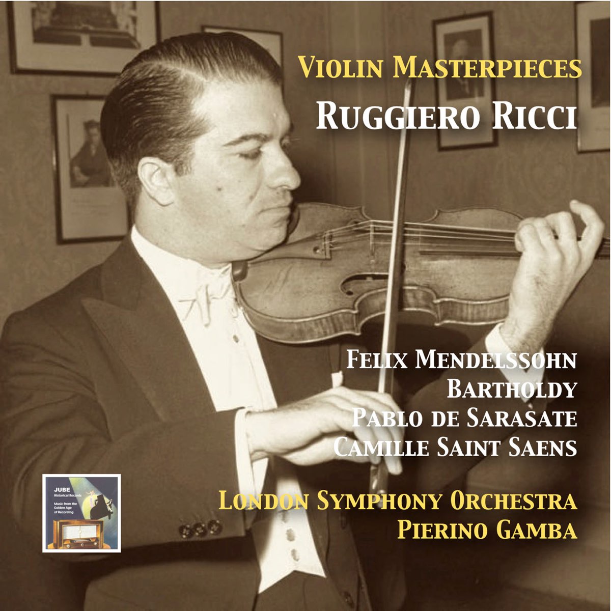 ‎Violin Masterpieces: Ruggiero Ricci Plays Mendelssohn, Sarasate ...