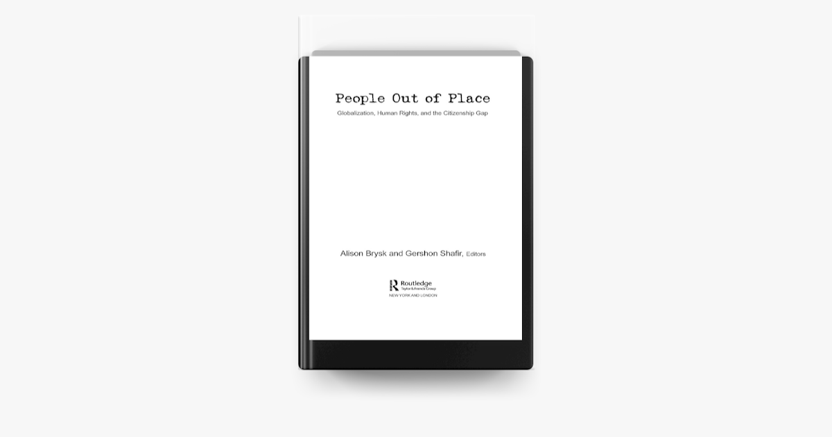 ‎People Out of Place en Apple Books