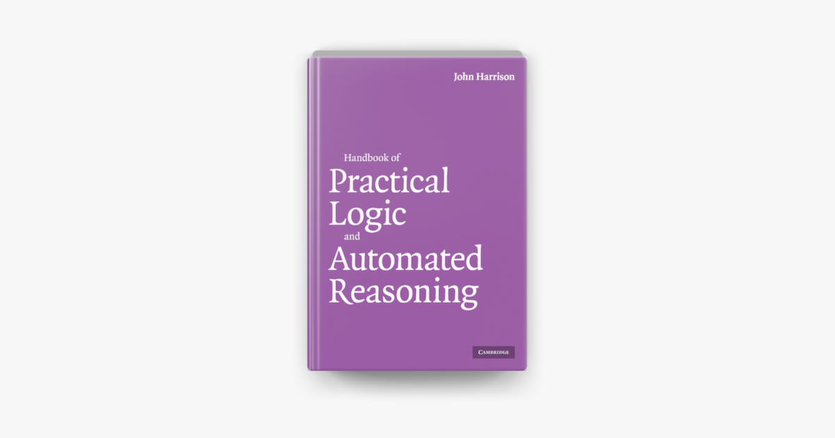 handbook Of Practical Logic And Automated Reasoning On Apple Books 1918