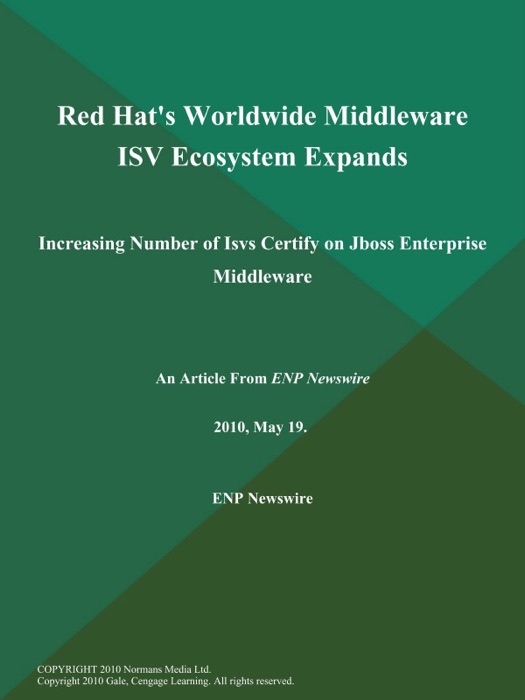 [Download] "Red Hat's Worldwide Middleware ISV Ecosystem Expands ...