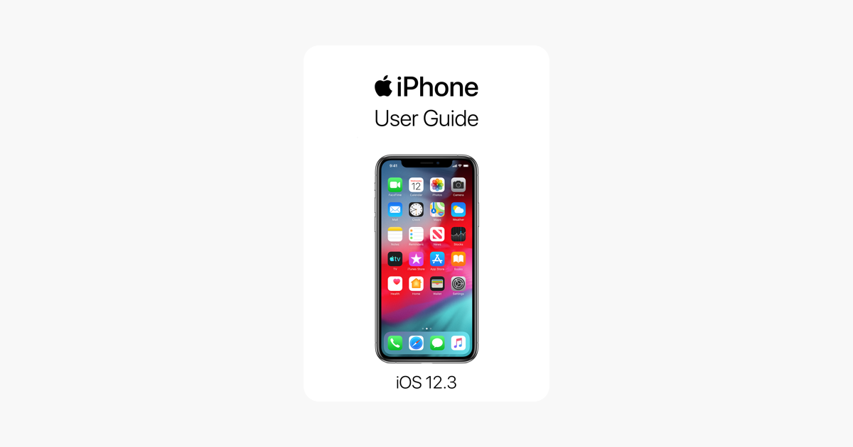  iPhone User Guide For IOS 12 3 On Apple Books
