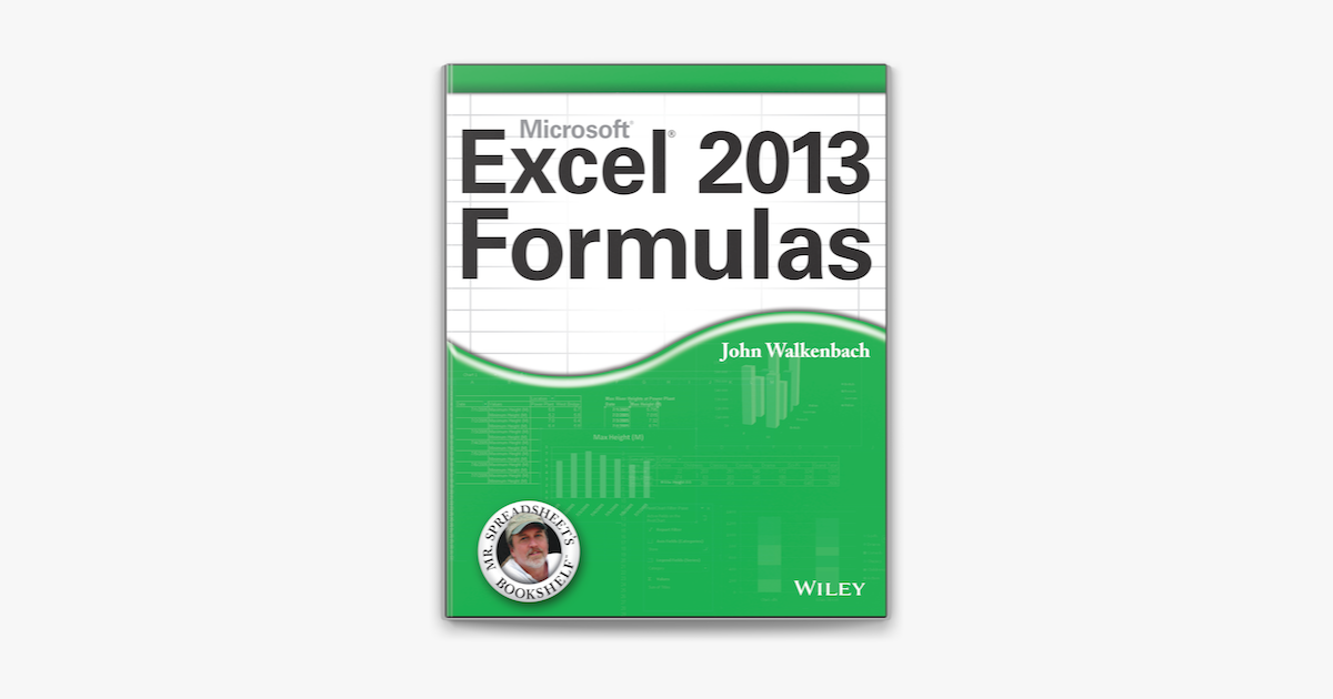 Excel 2013 Formulas