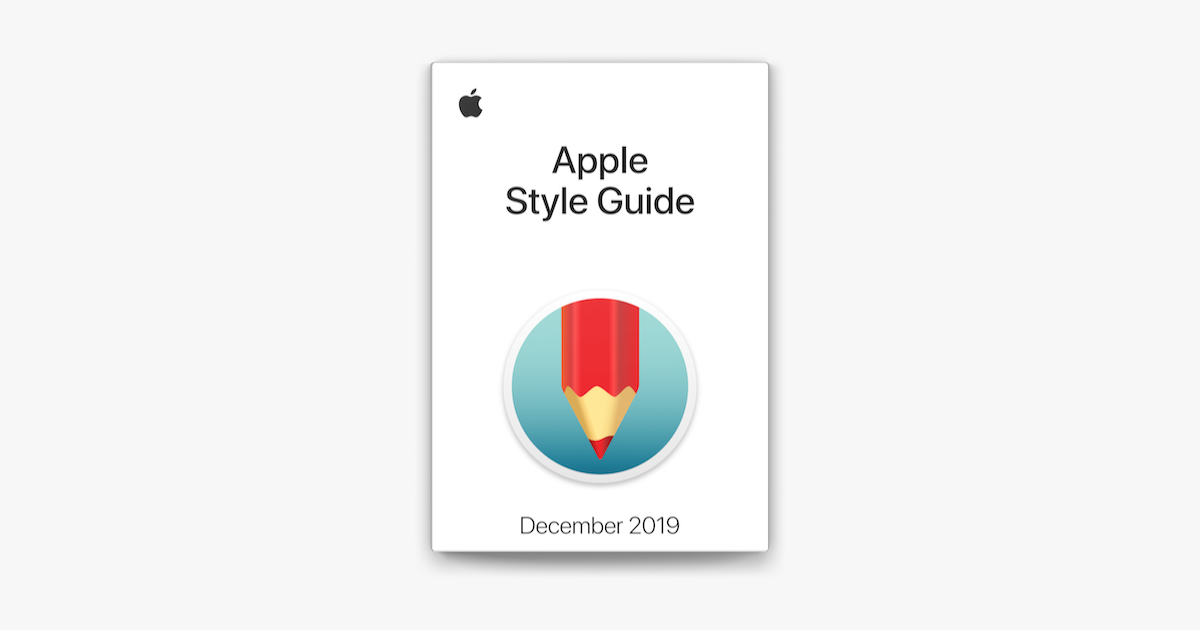 ‎Apple Style Guide on Apple Books