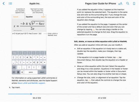 ‎Pages User Guide for iPhone on Apple Books