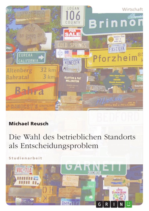 (DOWNLOAD) "Die Wahl des betrieblichen Standorts als ...