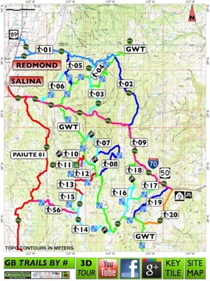 ‎Gooseberry ATV Trail Map eBook on Apple Books