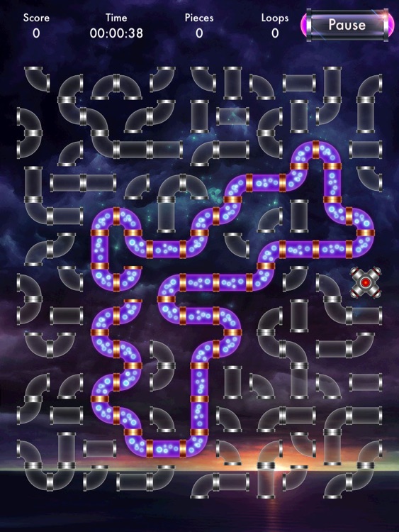 Lava Loops Lite for iPad by Nuevo Retro Games
