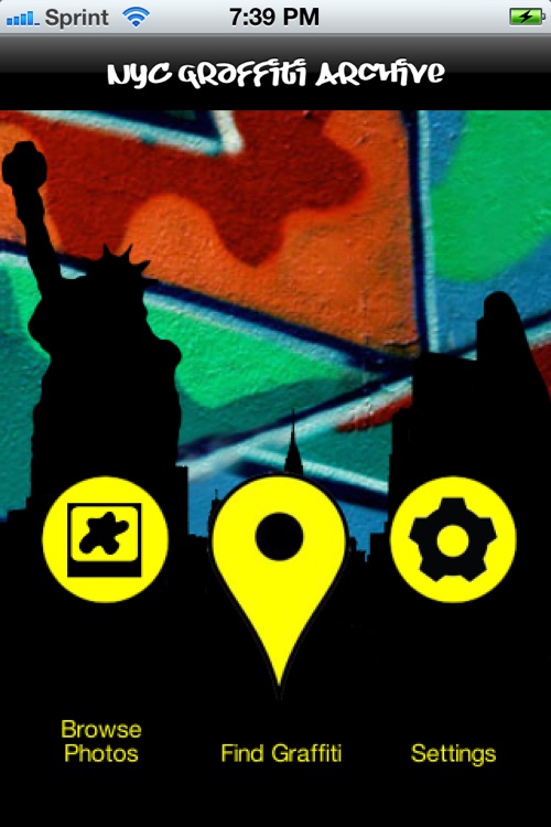 NYC Graffiti Map by Weber Apps