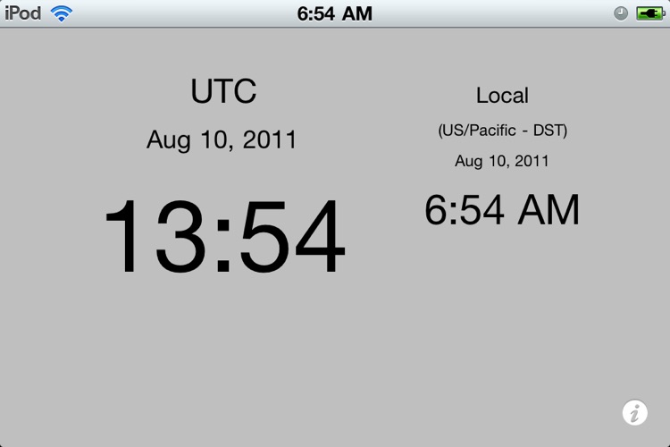 UTC Time by Mike Wells