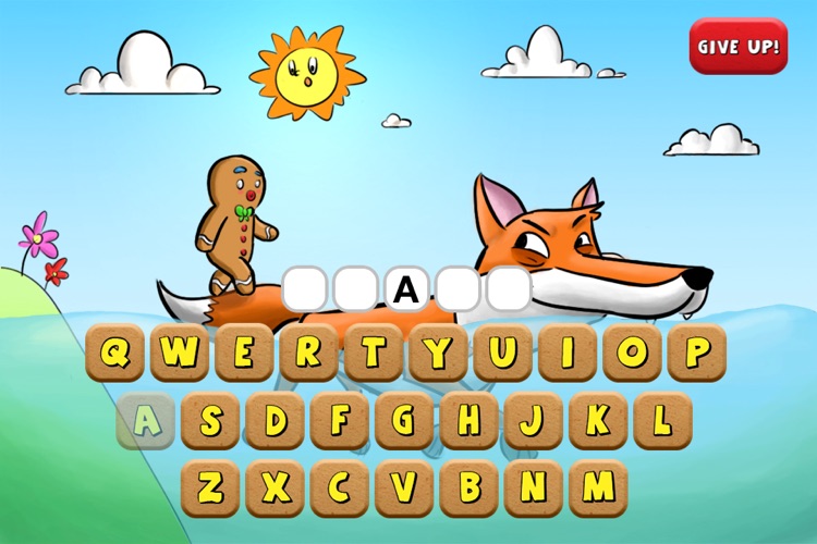 Gingerbread Man : Hangman - Sight Words Edition (Universal) by 22Moo