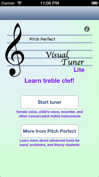 Pitch Perfect Visual Tuner Lite by Jeanne Brunson