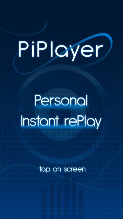PiPlayer - Personal Instant rePlay by ShowTools