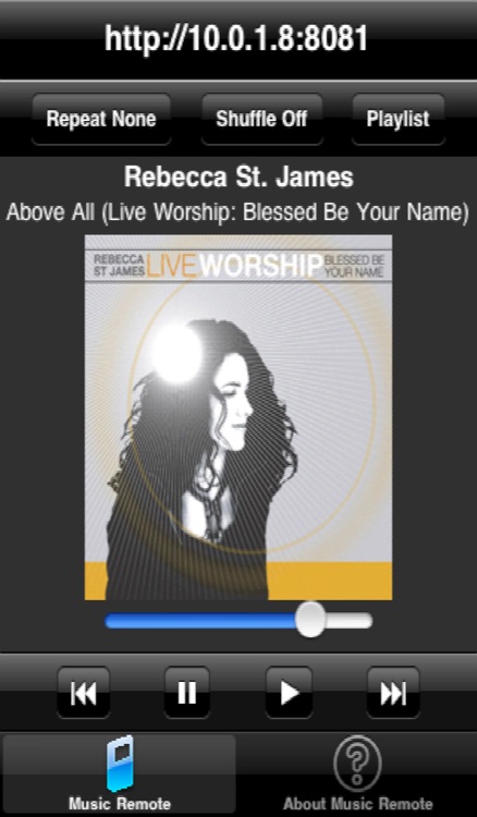 Music Remote™ (Remotely control the iPod player in your iPhone, iPod ...