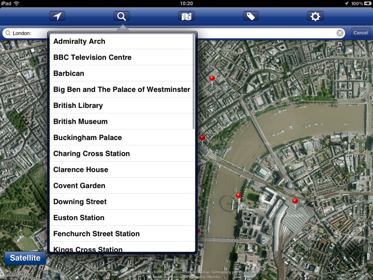 MapMatcher London by The Appstillery Ltd.