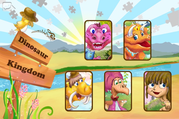 Dinosaur Kingdom Color Puzzle ™ by chiu chih yung