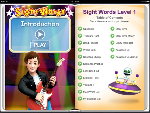 Sight Words Level 1 by Rock 'N Learn on Apple Books