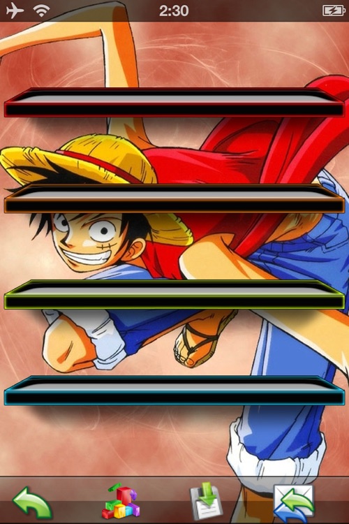 One Piece Wallpapers & Shelves by Yusong FAN