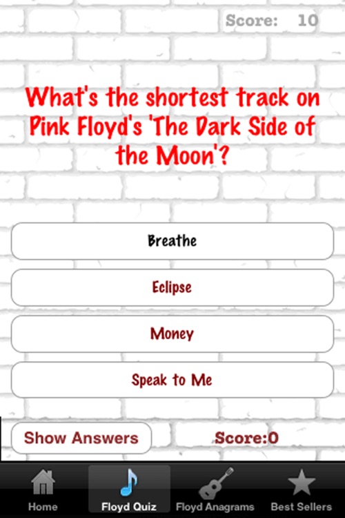 Pink Floyd Games by TourBuddy Systems