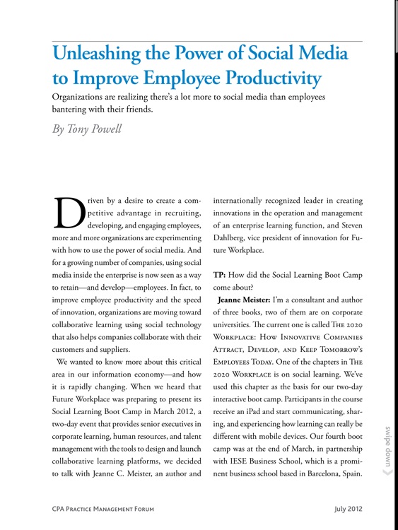 CPA Practice Management Forum by CCH Incorporated