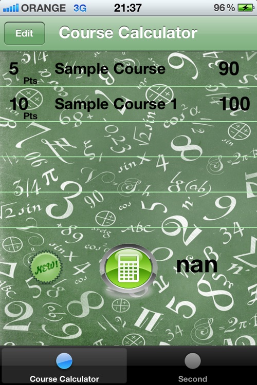 Course Average Calculator by ParkMe