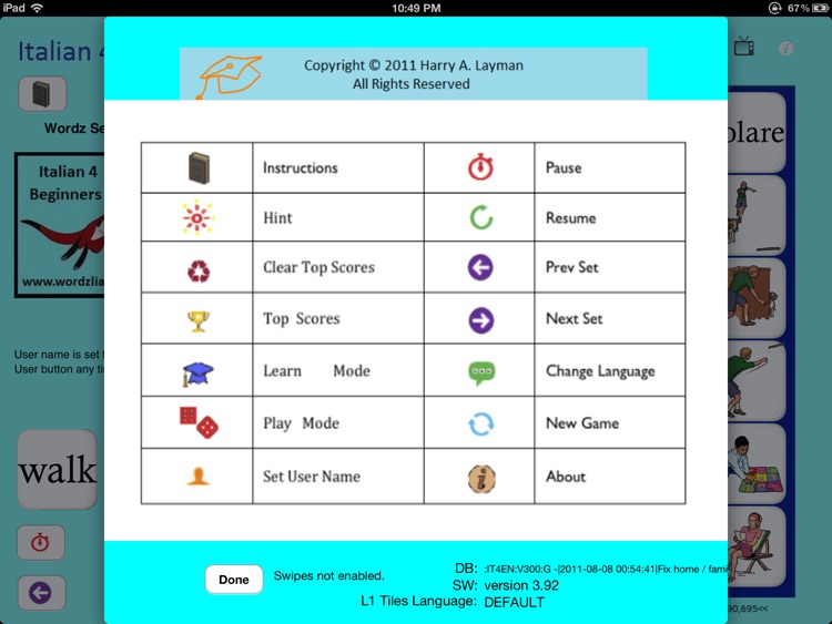 Italian Words 4 Beginners (it4L2) by Harry Layman