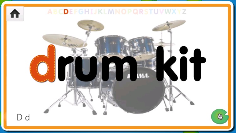 ABC Alphabet Musical Instrument FlashCards Pro by FunFunSoft