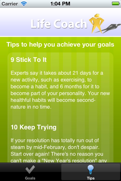 Life Coach App by Jarrod Kanizay