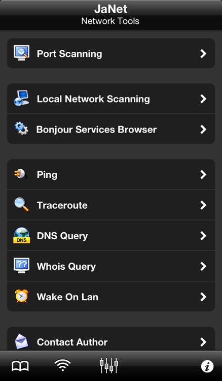 JaNet - Network Tools by Michele Nucci