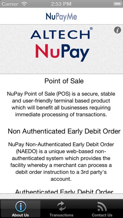 NuPayMe by Altech NuPay