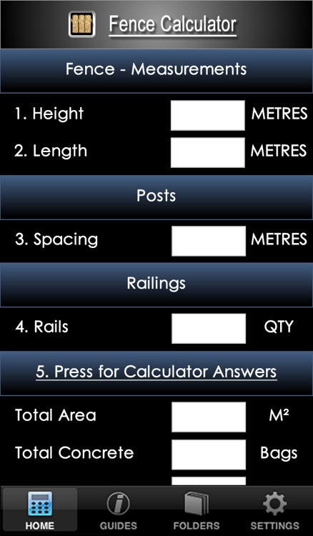 Fence Calculator by Bruce Duffy